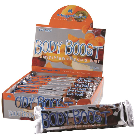 Megaburn Body Boost Bar 60g x 10 - Pure Nature Life